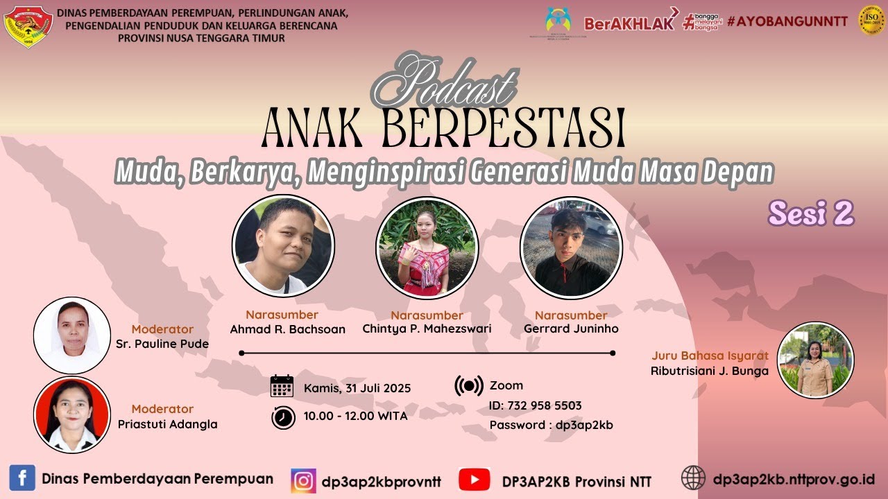 PODCAST “MUDA, BERKARYA, MENGINSPIRASI GENERASI MUDA MASA DEPAN” SESI 2 ...