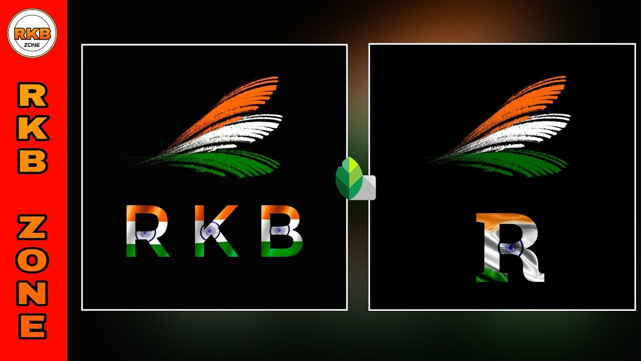INDEPENDENCE DAY NAME LOGO EDITING IN SNAPSEED || INDEPENDENCE DAY TEXT ...