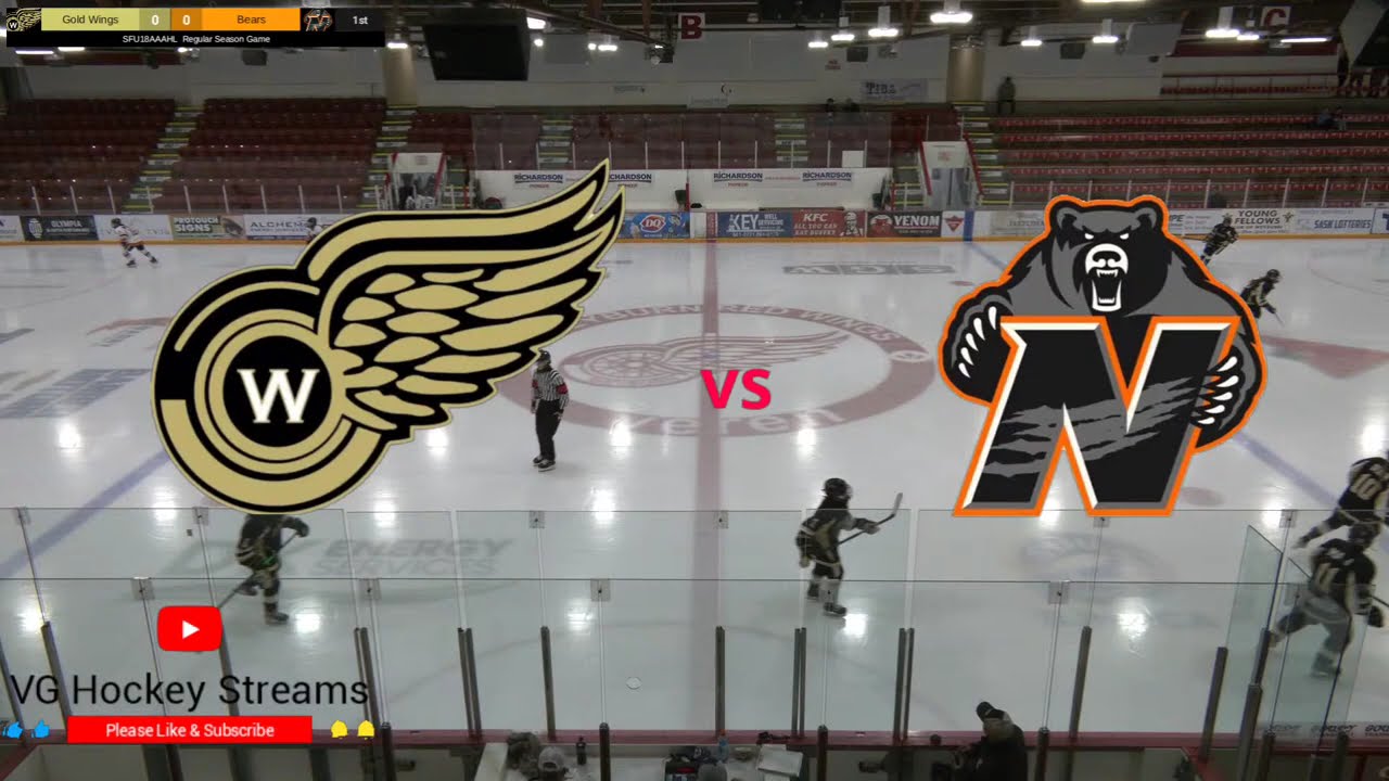 Prince Albert Bears @ Weyburn Gold Wings - YouTube