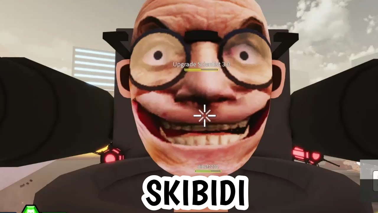 CCTV Man menghancurkan scientist Skibidi Toilet - YouTube