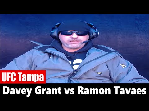 UFC Tampa: Davey Grant vs Ramon Tavares PREDICTION - YouTube