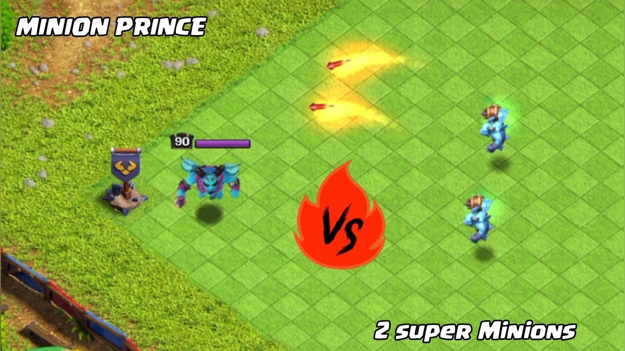 Minion Prince Vs All Troops - YouTube