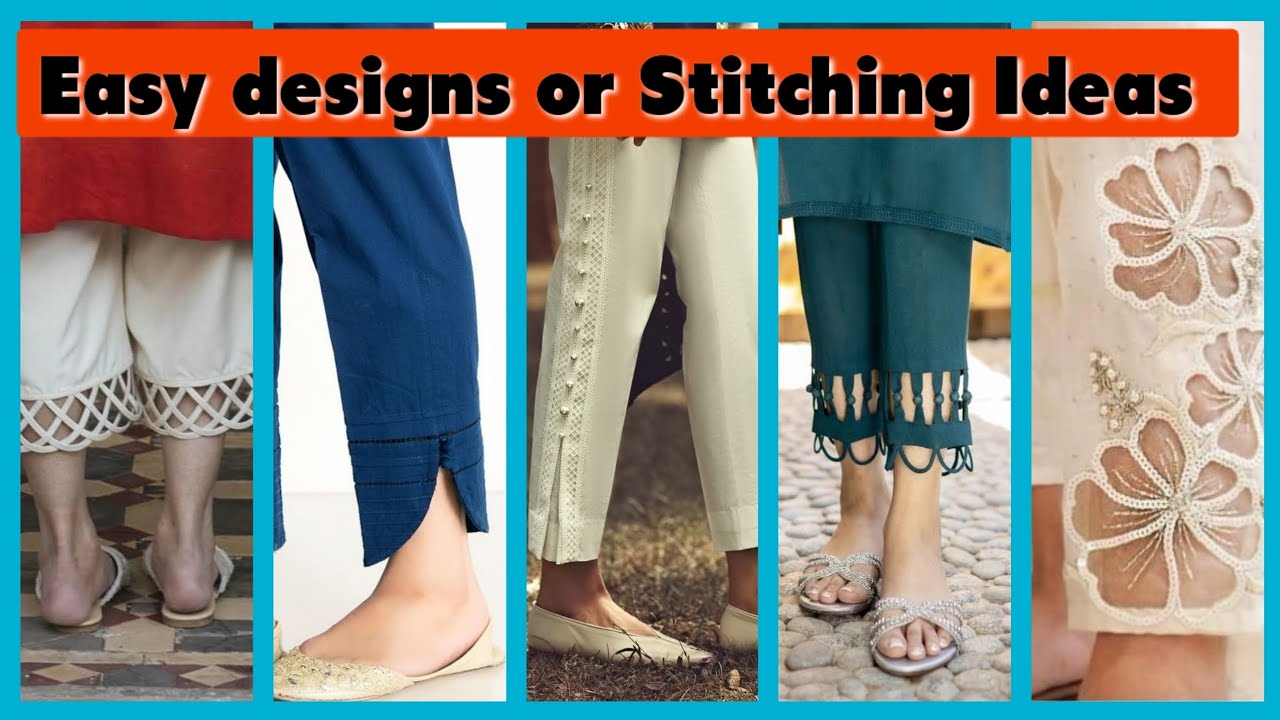 Trousers Designs with Easy stitching|latest Design of Woman Trouser ...