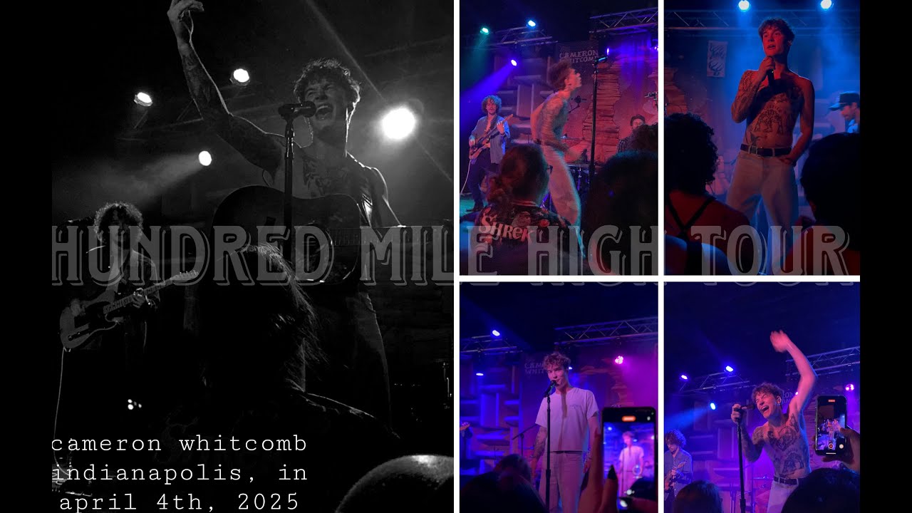 cameron whitcomb hundred mile high tour - indianapolis, in - YouTube