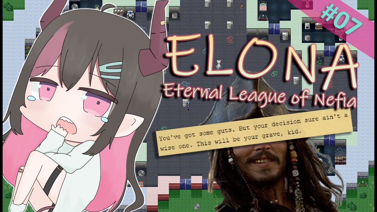 【Elona】dangerously low on caffeine【vtuber】 - YouTube