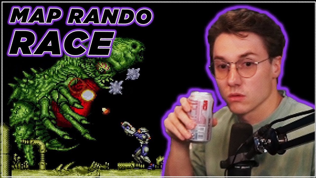 It's Just Bad Luck | Map Rando Race | Super Metroid - YouTube