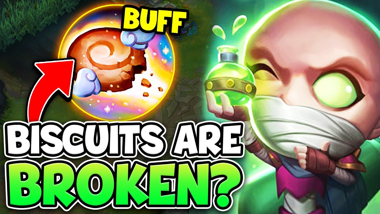 WHY THIS BUFF TO BISCUITS IS ACTUALLY HUGE FOR SINGED! (INSANE HEALTH REGEN) - YouTube