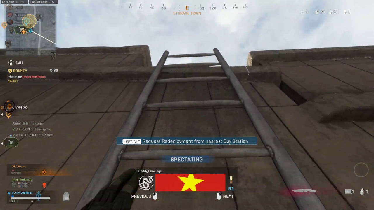 Modern Warfare Warzone - Ladders = Claymore Danger - YouTube