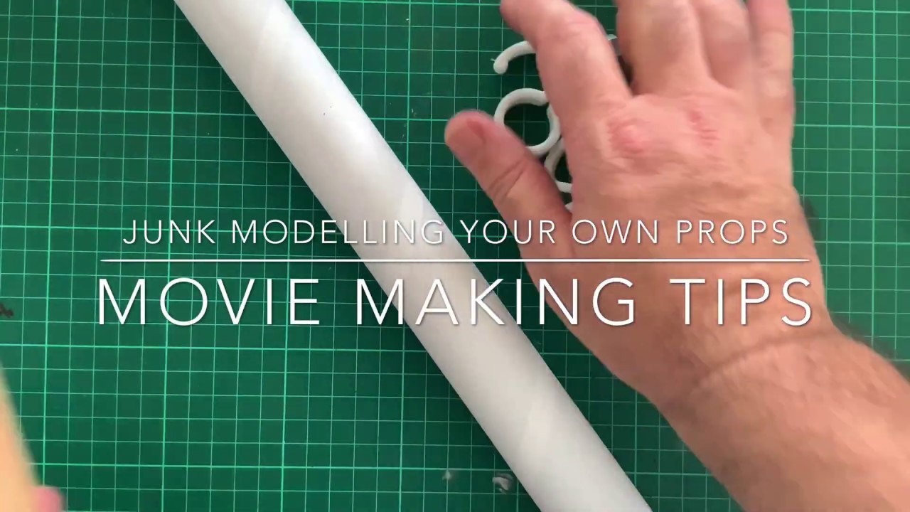 ICT: Junk Modelling Prop Making - YouTube