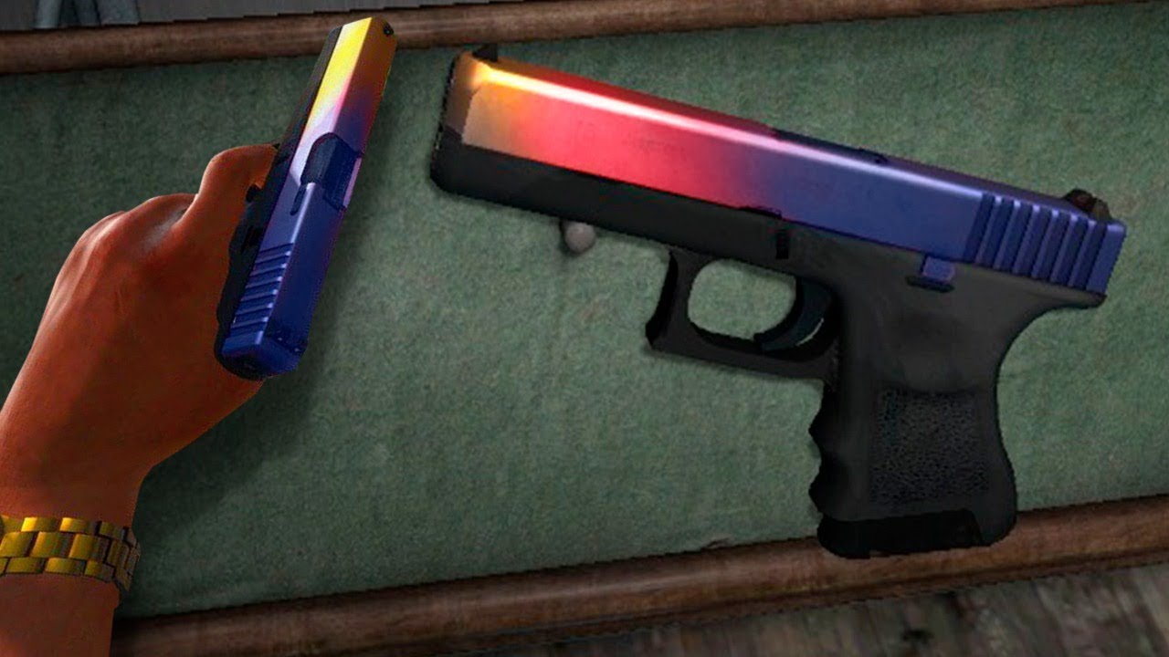 estão escondendo essa GLOCK FADE com PATTERN ultra raro DESCONHECIDO ...