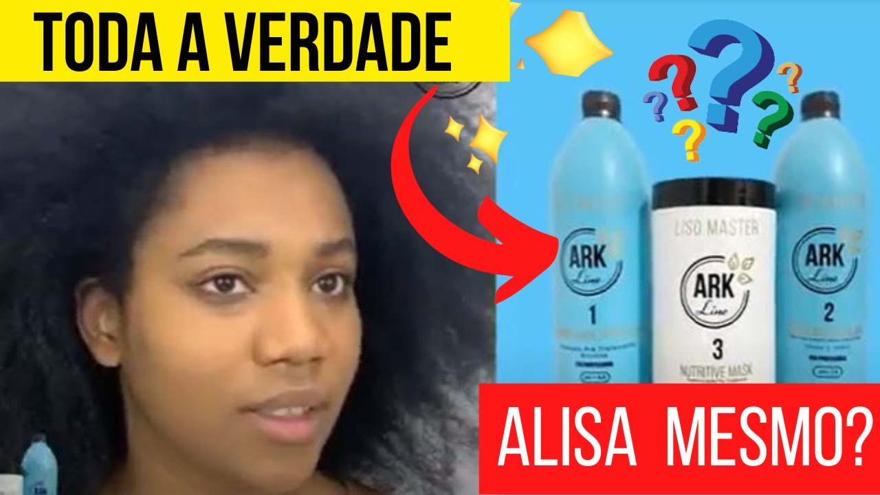 LISO MASTER - Progressiva Liso Master Ark Line é Boa Mesmo - Sem Vele a ...