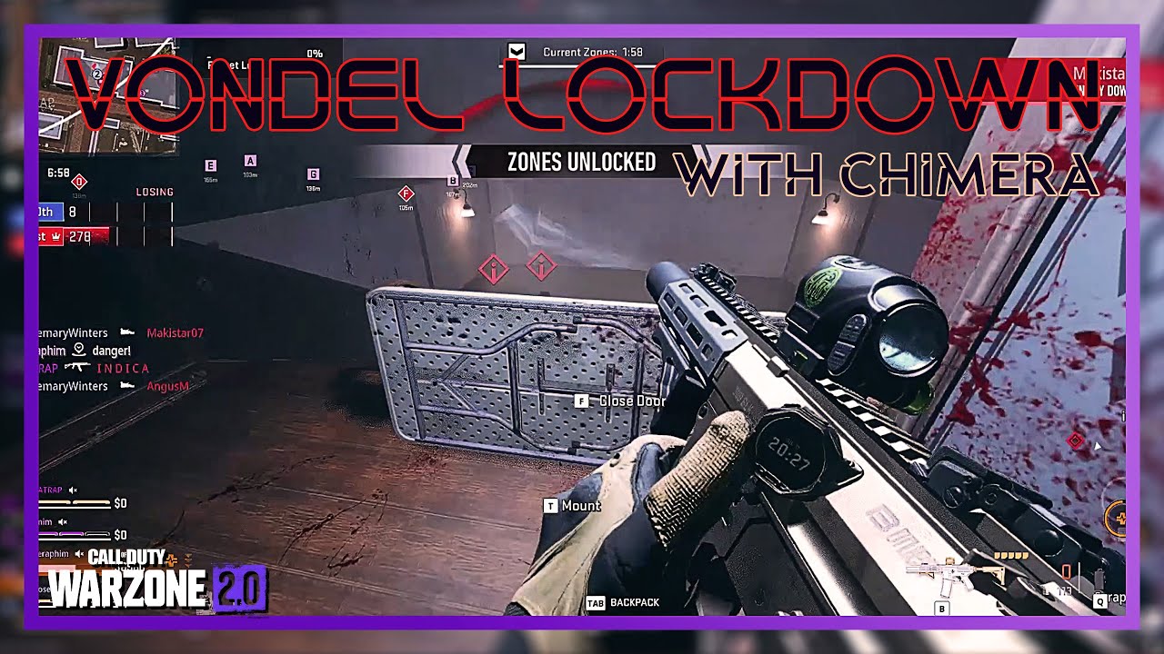 Call Of Duty WARZONE 2 | VONDEL LOCKDOWN - CHIMERA GAMEPLAY!! - YouTube