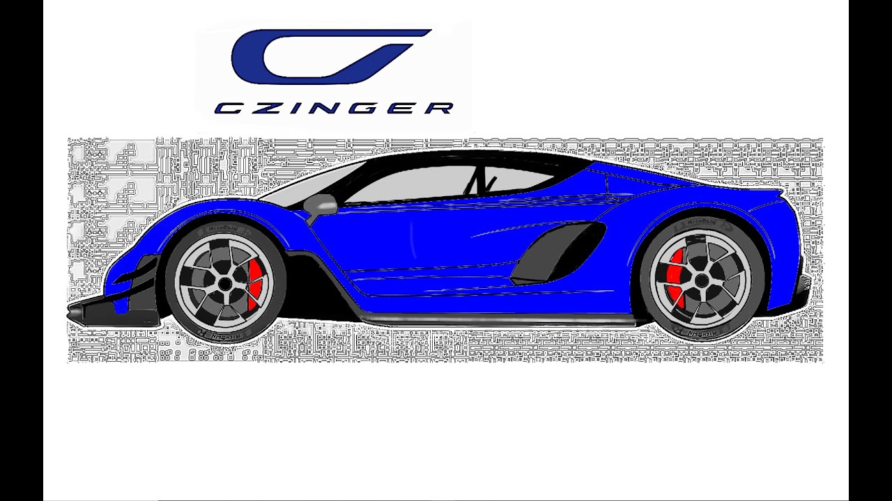 Czinger 21C Autodesk Sketchbook Drawing Timelapse - YouTube