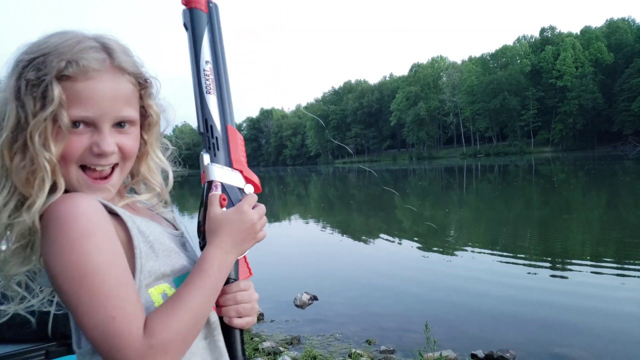 Rocket Fishing Rod 🎣 Coolest Little Fishing Rod & Reel - YouTube