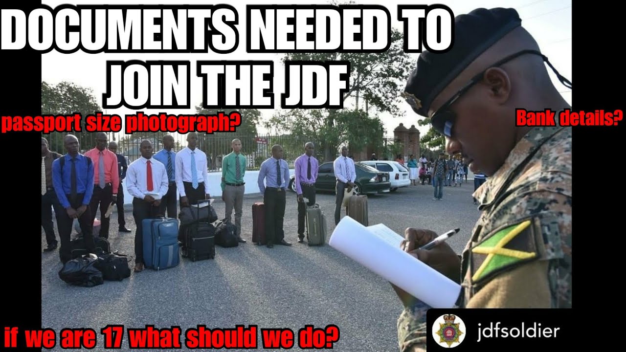 Documents Needed To Join The JDF - YouTube