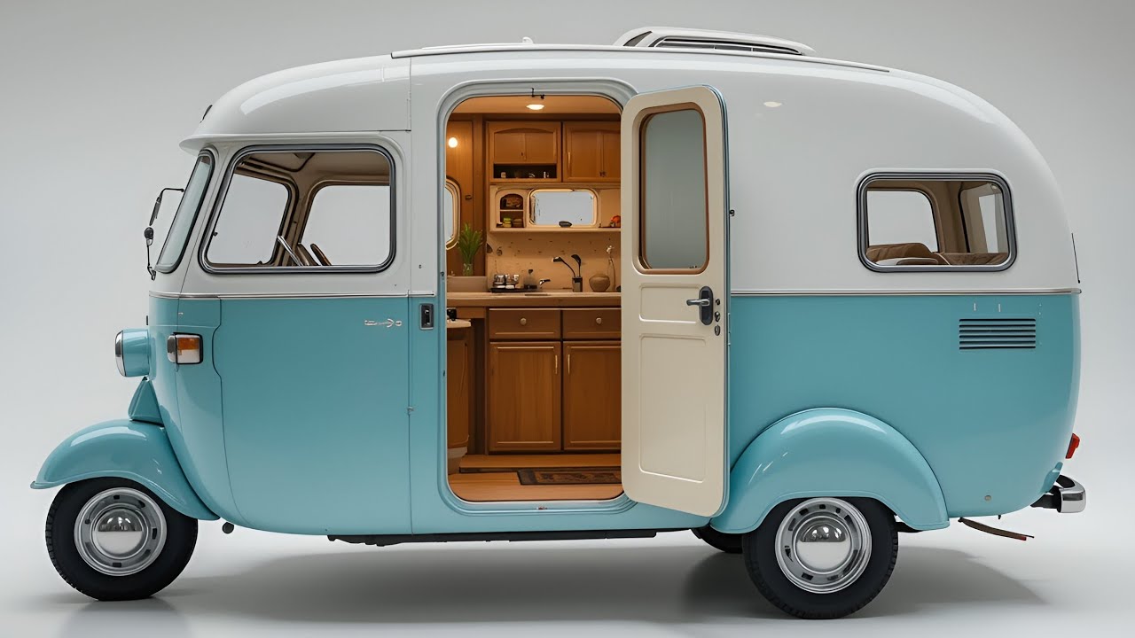 2025 Retro Micro Camper Review | Compact RV With Vintage Charm & Modern ...