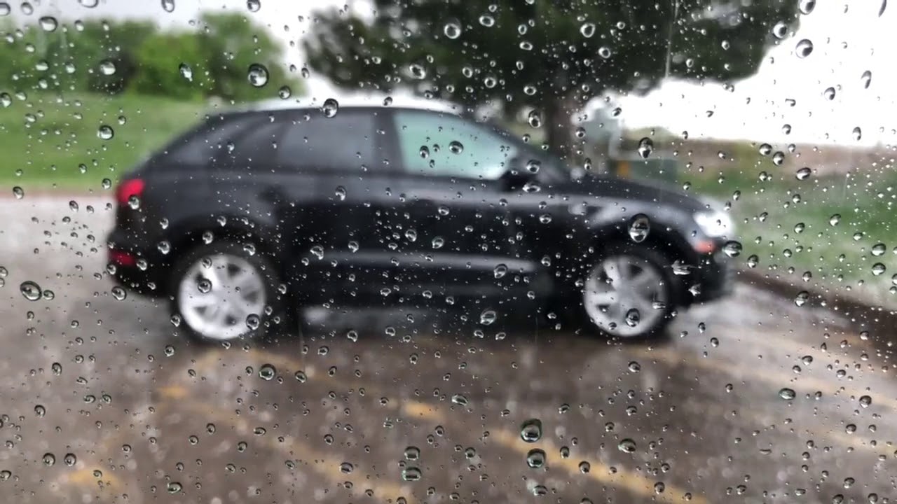 Colorado Springs May 2018 Rain and Hail Storm - YouTube