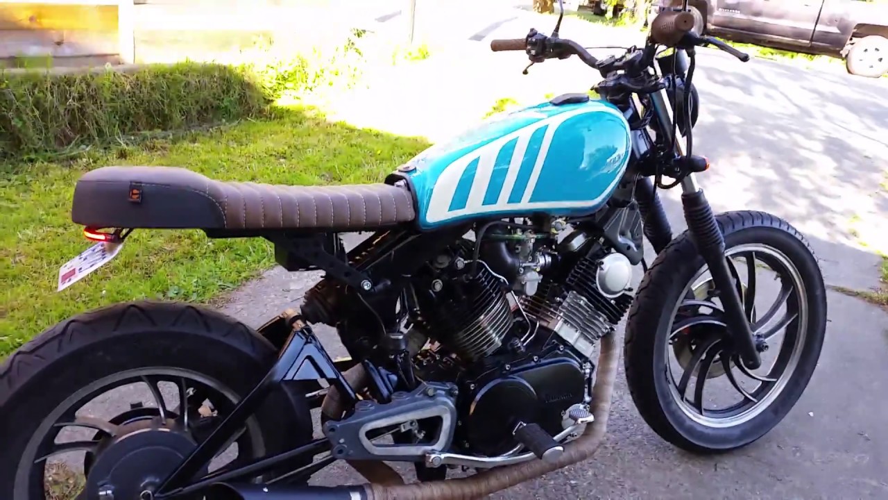 1983 Yamaha XV750 Virago custom build - YouTube