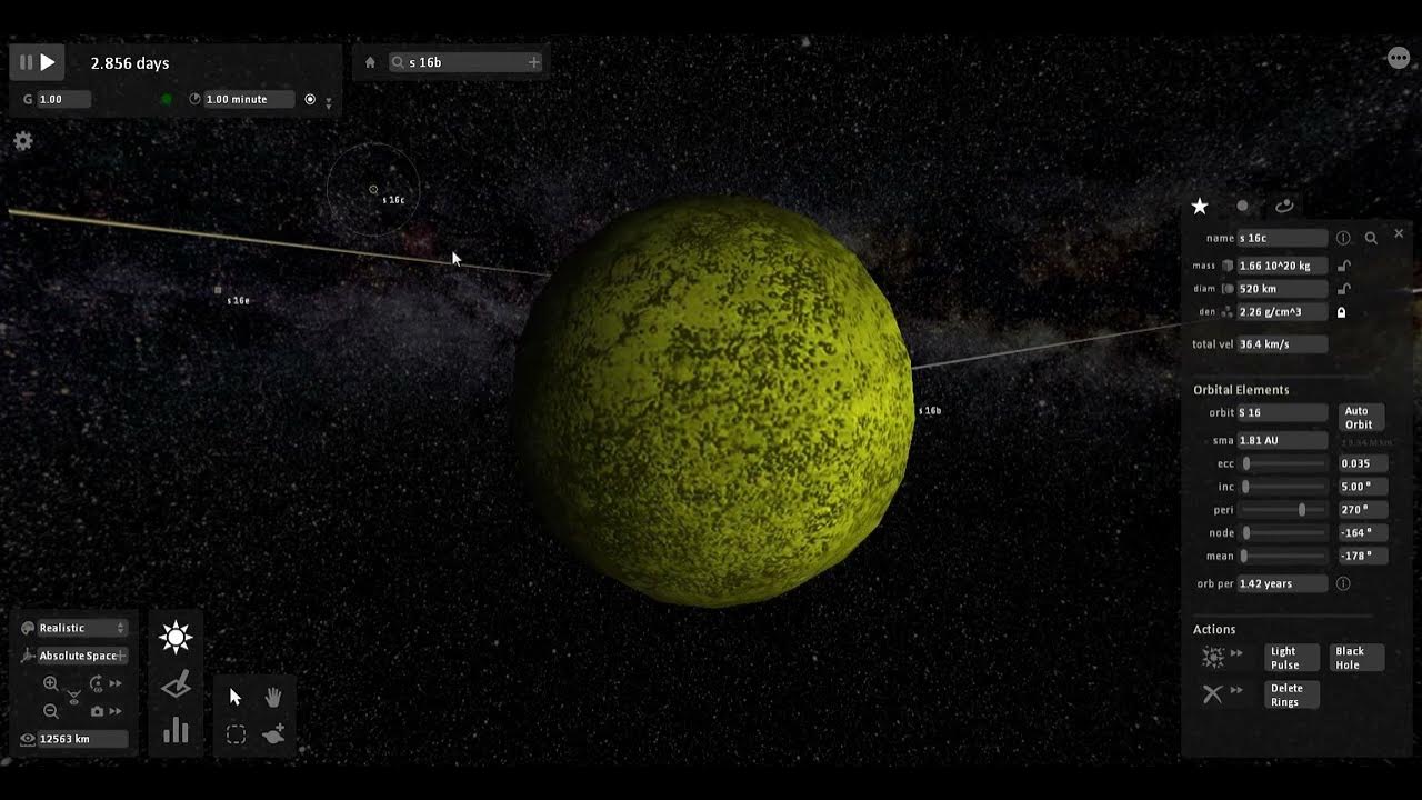 Universe Sandbox Legacy Ssixteen - YouTube