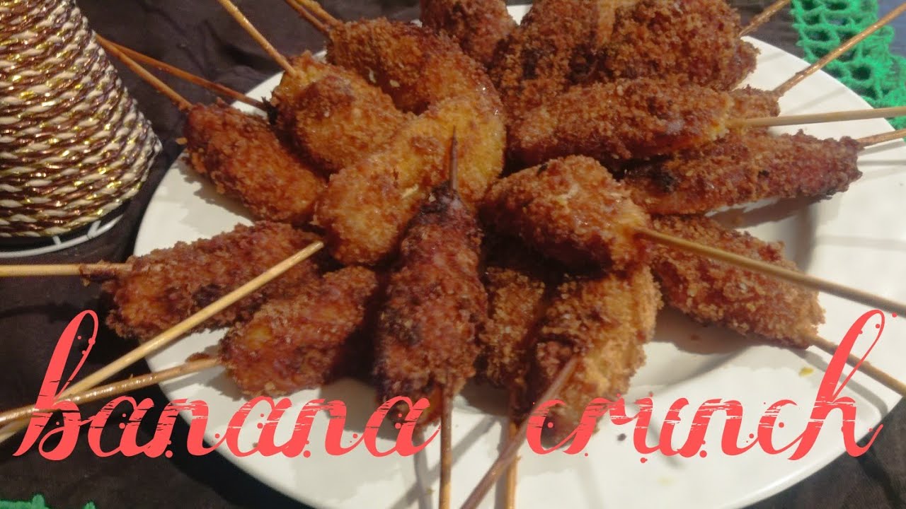 banana crunch|| saging saba - YouTube