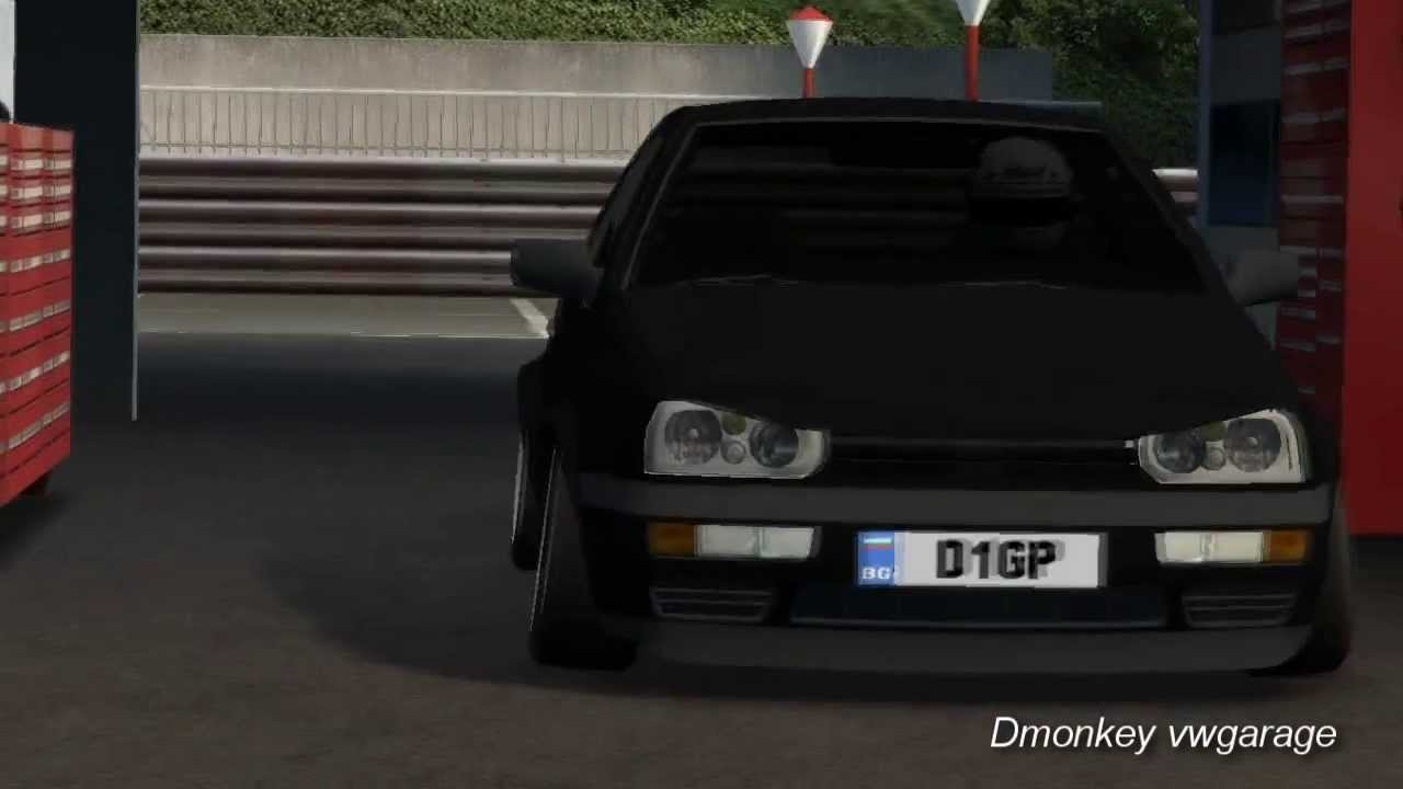 LFS stance mk3 golf - YouTube