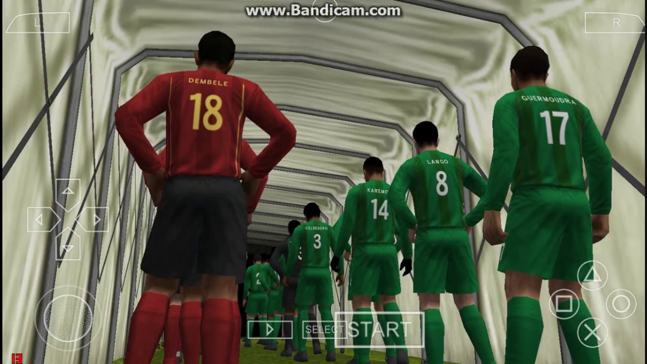 jouer a PES 14 sur ppsspp aplication psp pour pc - YouTube