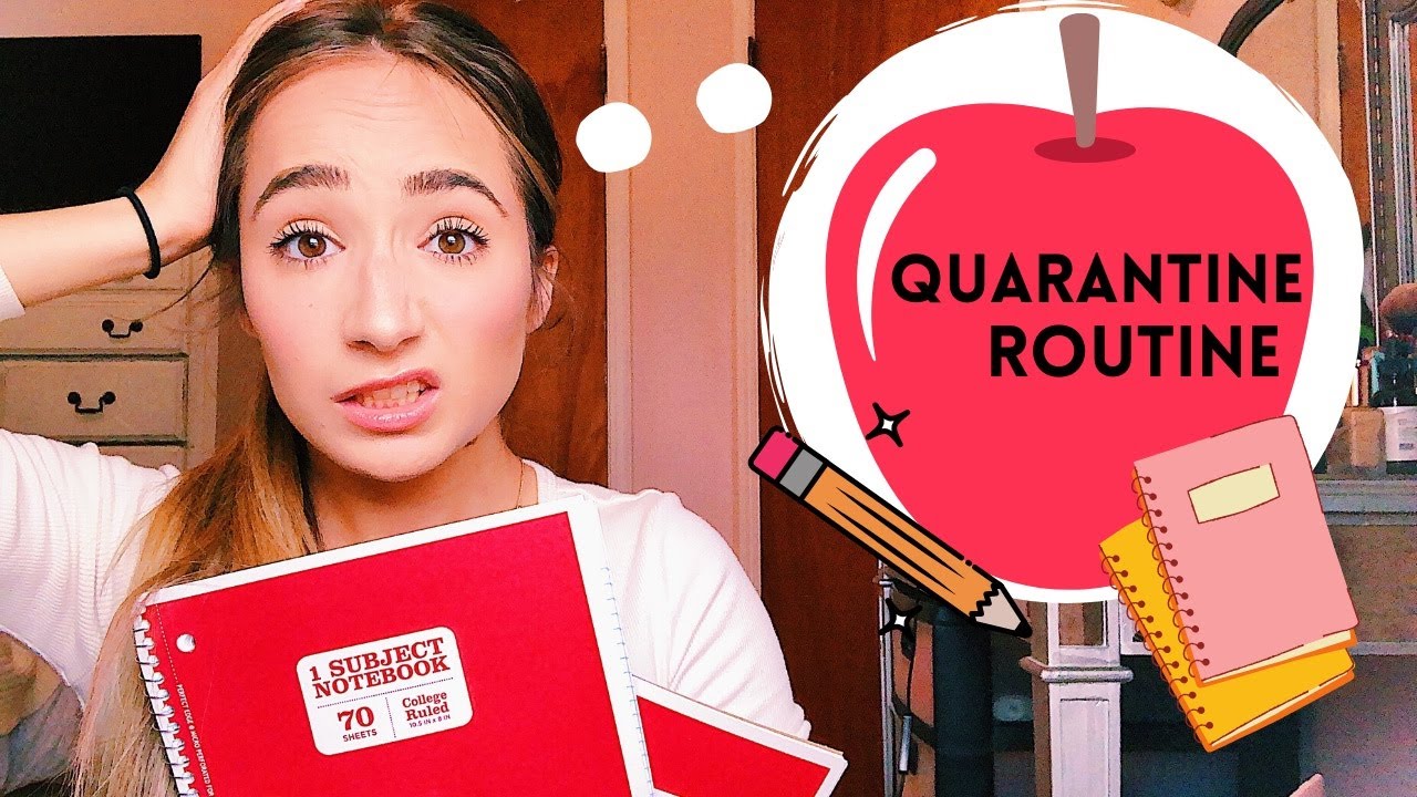 A DAY IN THE LIFE of a QUARANTINE TEACHER | MY MORNING ROUTINE - YouTube