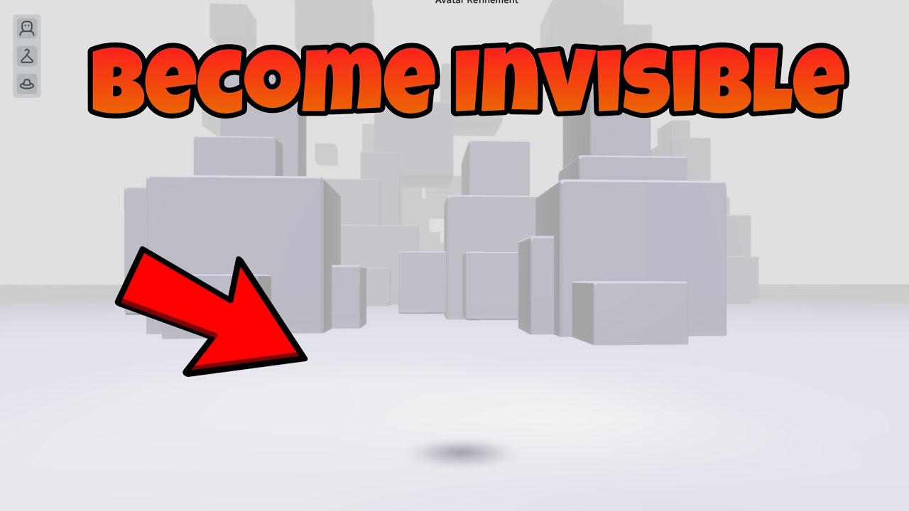 How to become INVISIBLE on Roblox *EASY & CHEAP* - YouTube