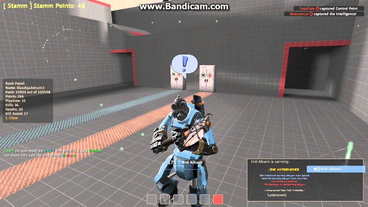 tf2 KID on server achievment engineer - YouTube