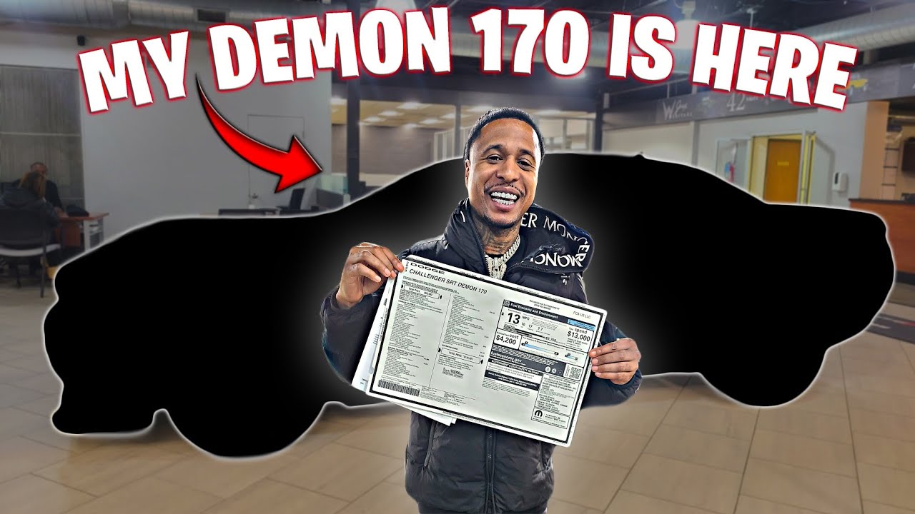 REVEALING MY 2023 DEMON 170 ITS FINALLY HERE 1025HP NUMBER 1393 - YouTube