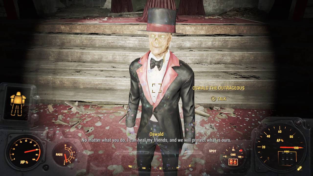 Fallout 4 - Nuka World - Meeting Oswald the Outrageous at Kiddie ...