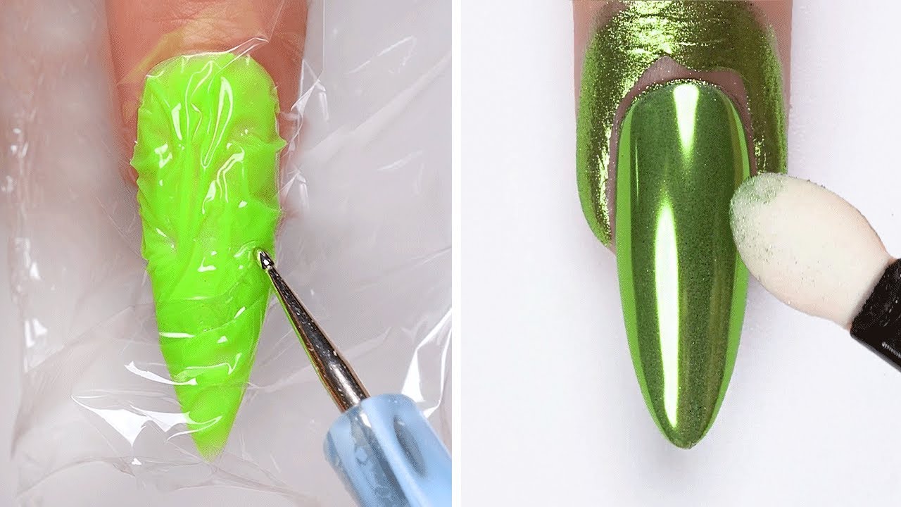 #16 Satisfying Nail Art Tutorial | Awesome Nail Design & Ideas | Nails ...