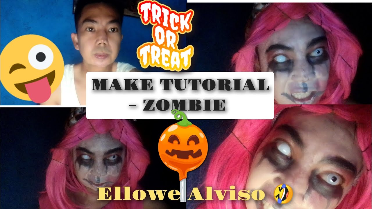 Zombie - Make Up Tutorial | Basics - Watch until End! - Ellowe Alviso ...