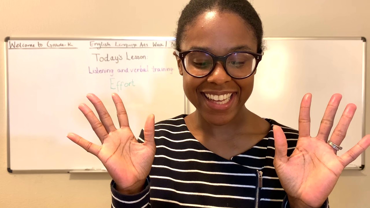 🧠 Memory Verse Recitation | Grade-K English Week 1 Day 5 🙌 - YouTube