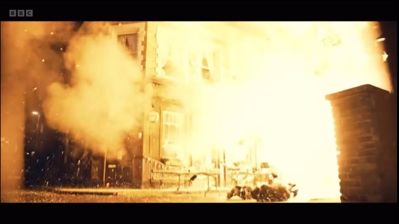 Eastenders behind the scenes of the vic explosion - YouTube