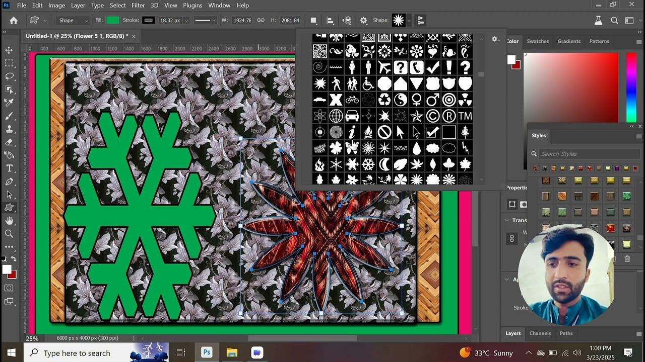 How to merge shapes with complex paths- #467 - YouTube