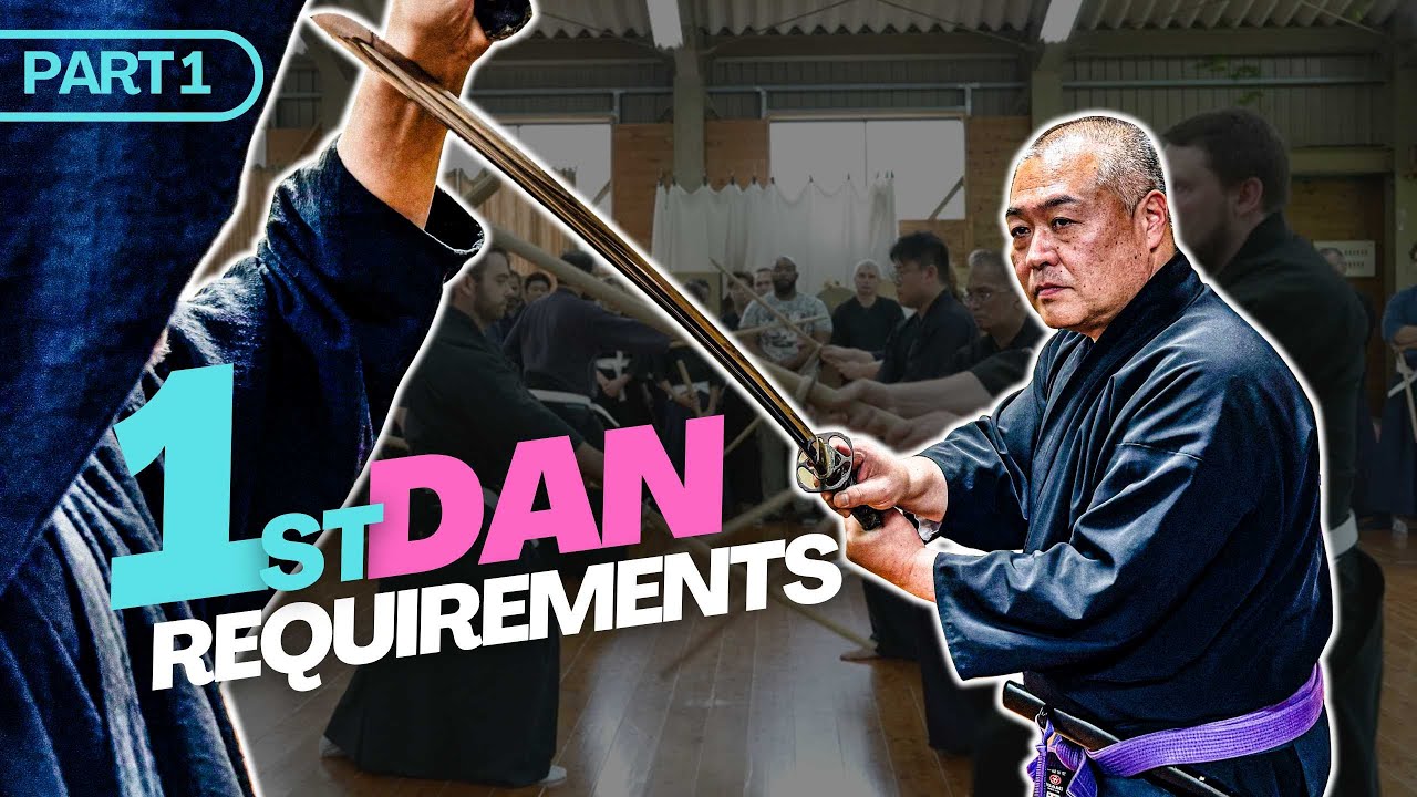 Part ⑴ 3 Training Camp Kenjutsu Kata Explained by Seki Sensei [1st Dan ...