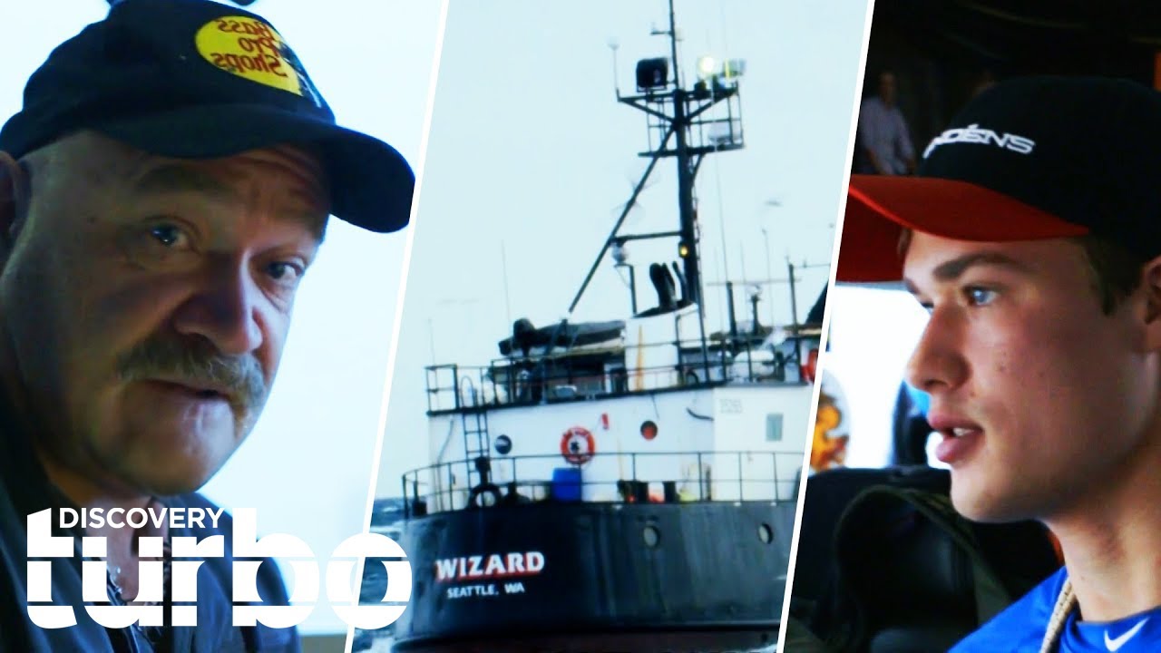 Captain Keith Colburn Brings His Son Aboard The Wizard For Mentoring ...