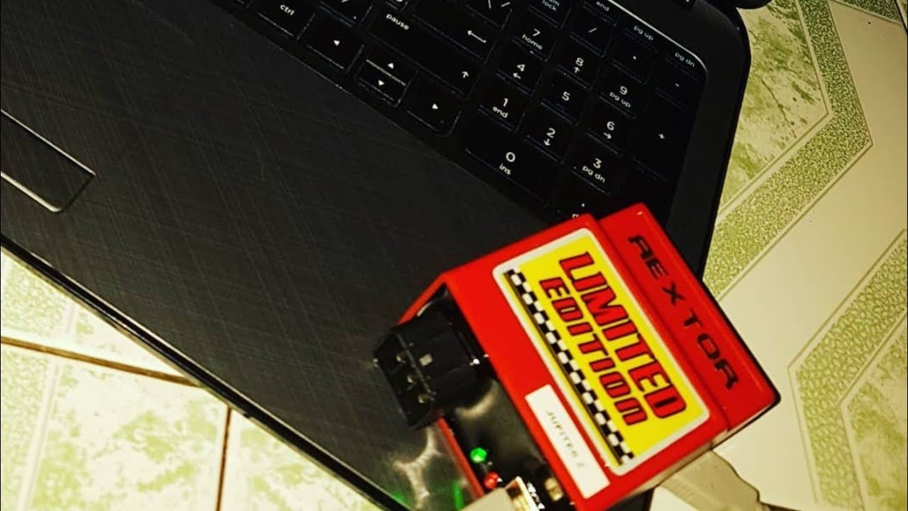 Cara Menyambungkan CDI Programable Rextor Ke Laptop Windows 10 - YouTube