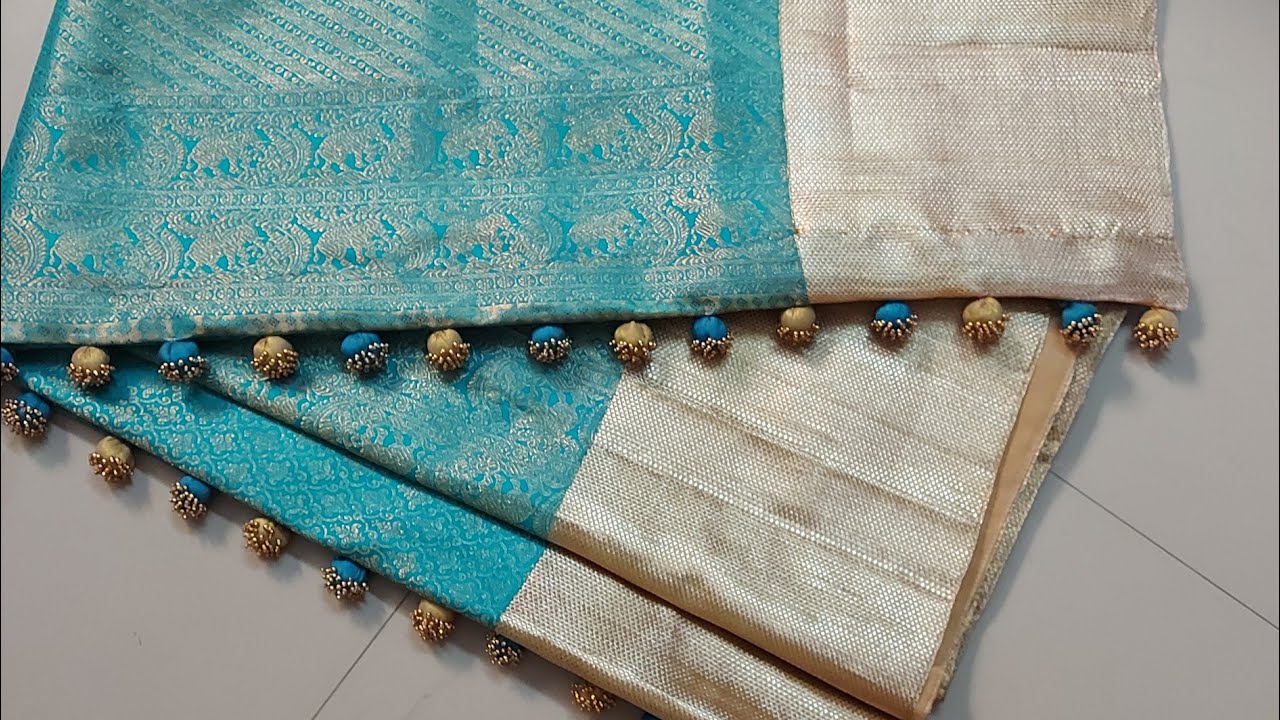 new potli design saree kuchu design #beads work potli design #bridal ...