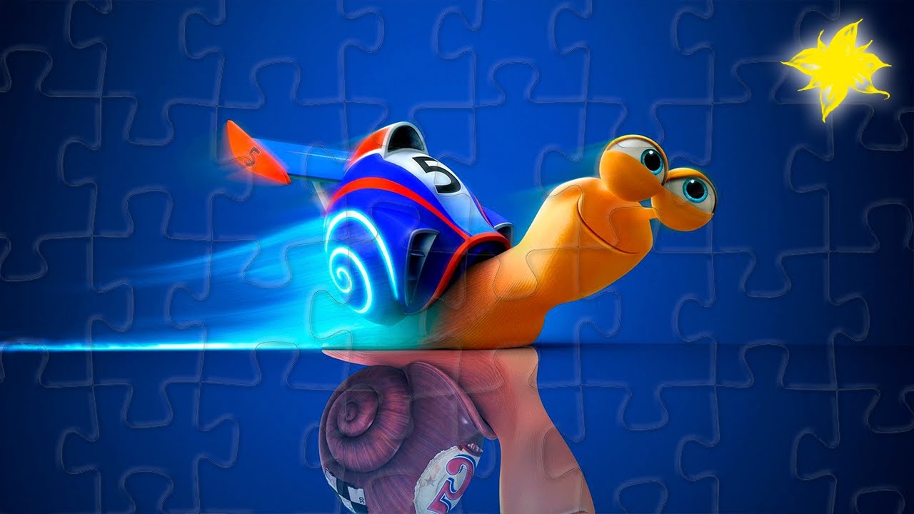 Turbo - Superhero Puzzle About the Coolest and Fastest Snail for Kids ...