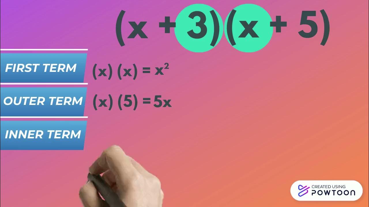 Examples of Product Of Two Binomials - YouTube
