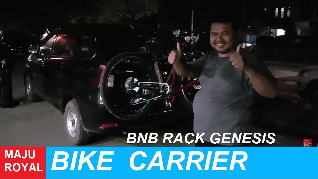 Review Bike Carrier BNB RACK GENESIS di Mobil Avanza Innova Hatchback ...