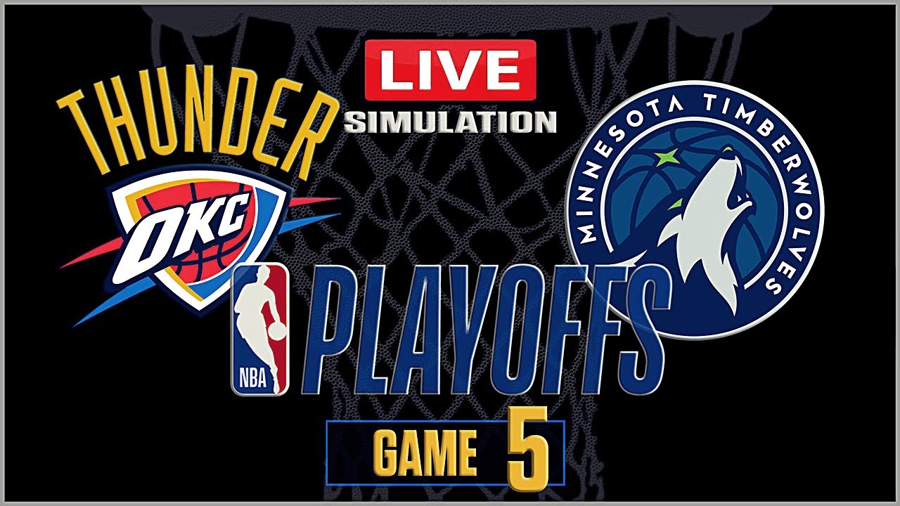 NBA Live! Oklahoma City Thunder vs Minnesota Timberwolves | GAME 4 ...