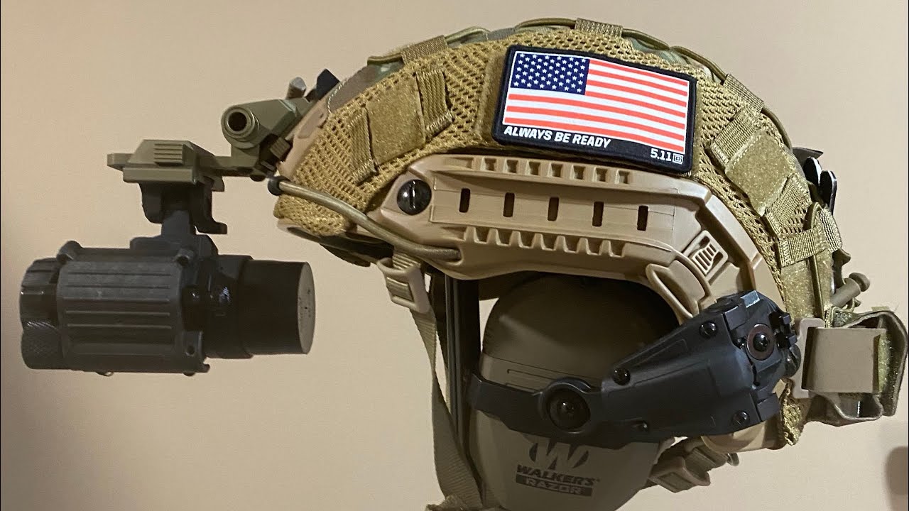 Night Vision Helmet Setup - YouTube