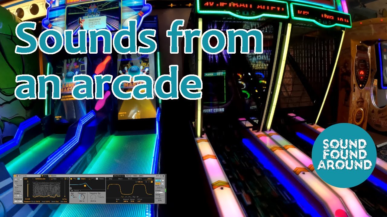 Music Made With Sounds From An Arcade - YouTube