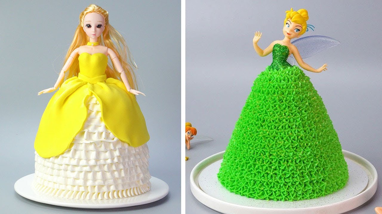 DISNEY PRINCESS 🌹 Creative Pull Me Up Cake Ideas | Tsunami Cake | Easy ...