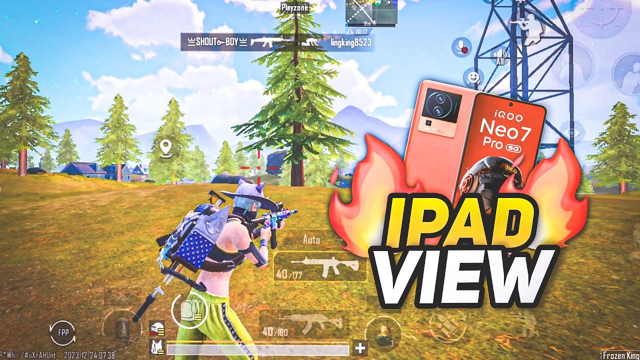 IQOO NEO 7 PRO IPAD VIEW TEST 90 FPS HOW TO GET IPAD VIEW IQOO NEO 7 ...