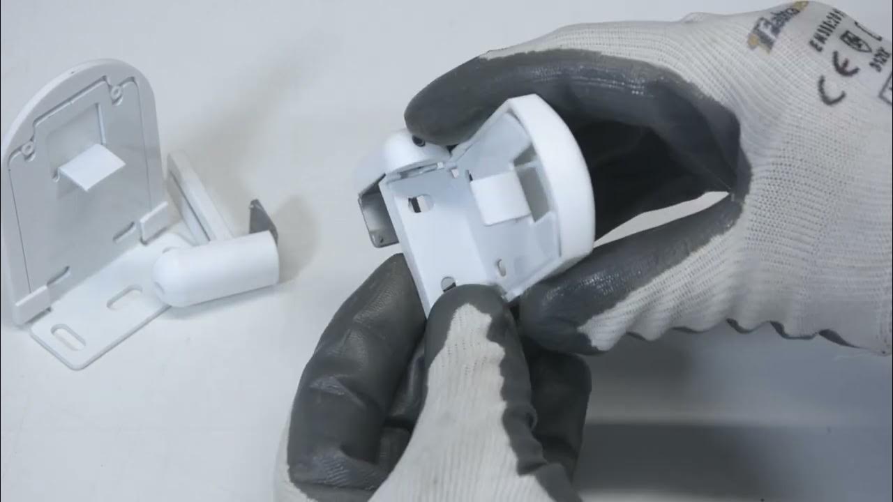 Cómo poner los enganches en los estores sin taladrar - YouTube