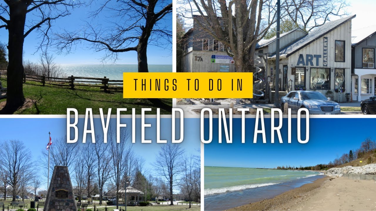 Amazing Things To Do In Bayfield, Ontario - YouTube